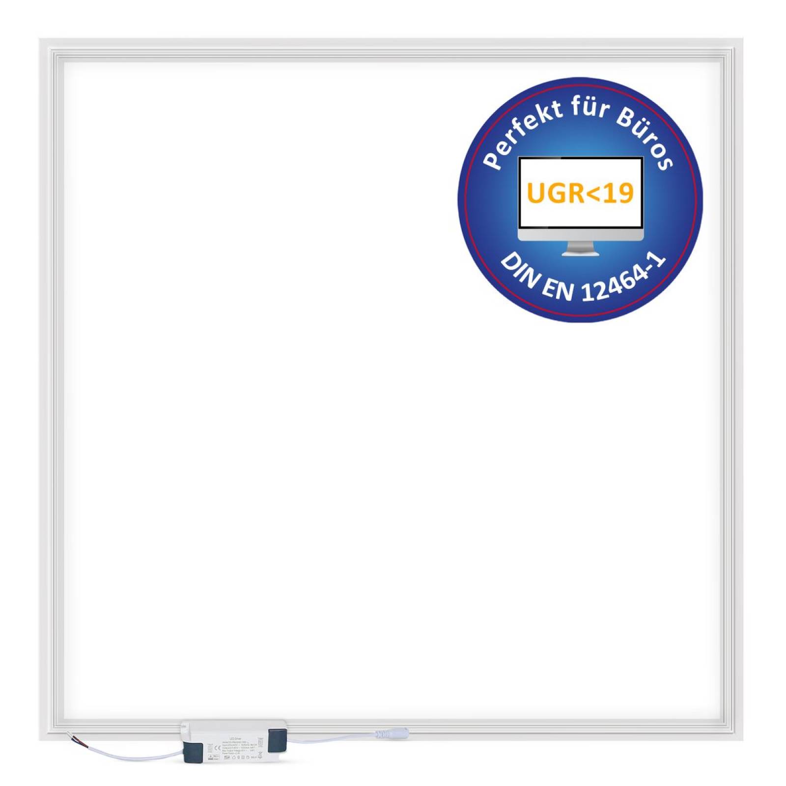 LED Panel 62x62 UGR19 4000K 40W 4000lm LECOM
