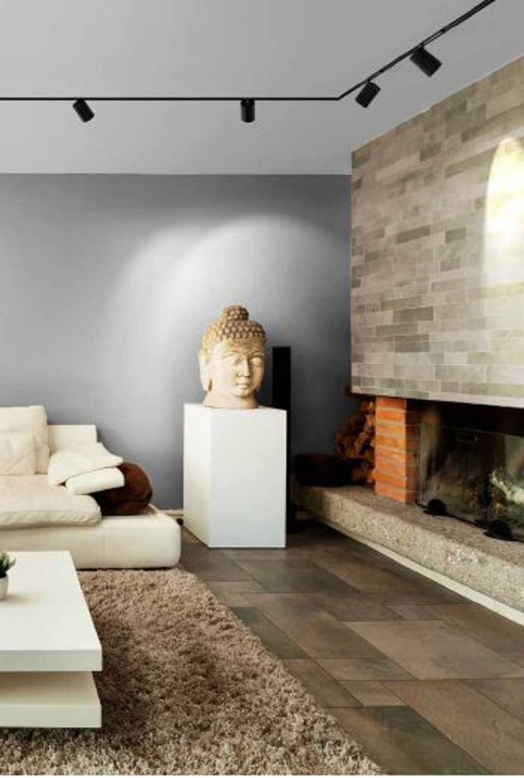 2-Phasen-Strahler MOVA S LENS 16W LED, 4000K, Weiß, dimmbar