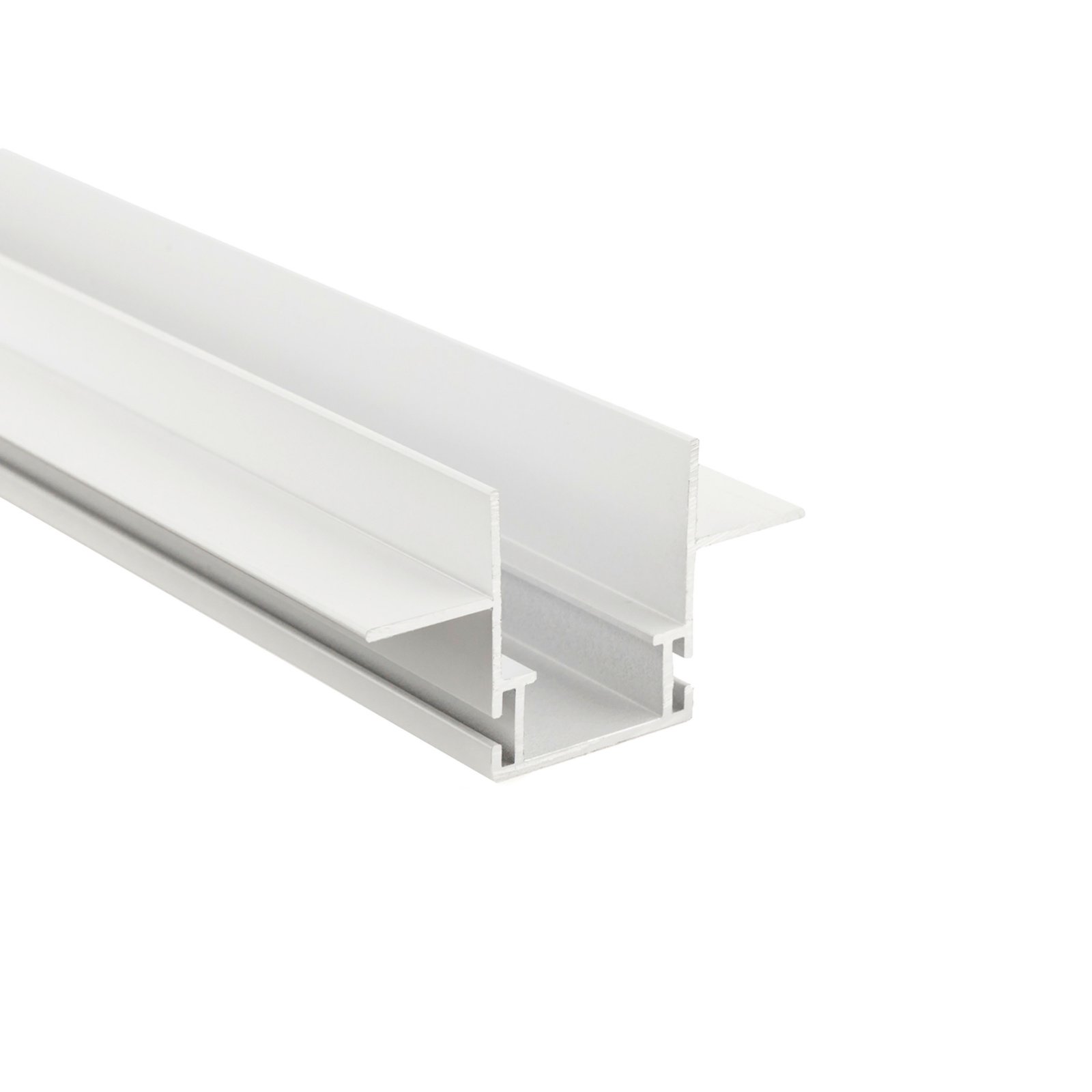 Combo Einbau Montageprofil mit Flügel 13mm, 2m weiß --> ELS-Licht Ihr Spezialist für ...