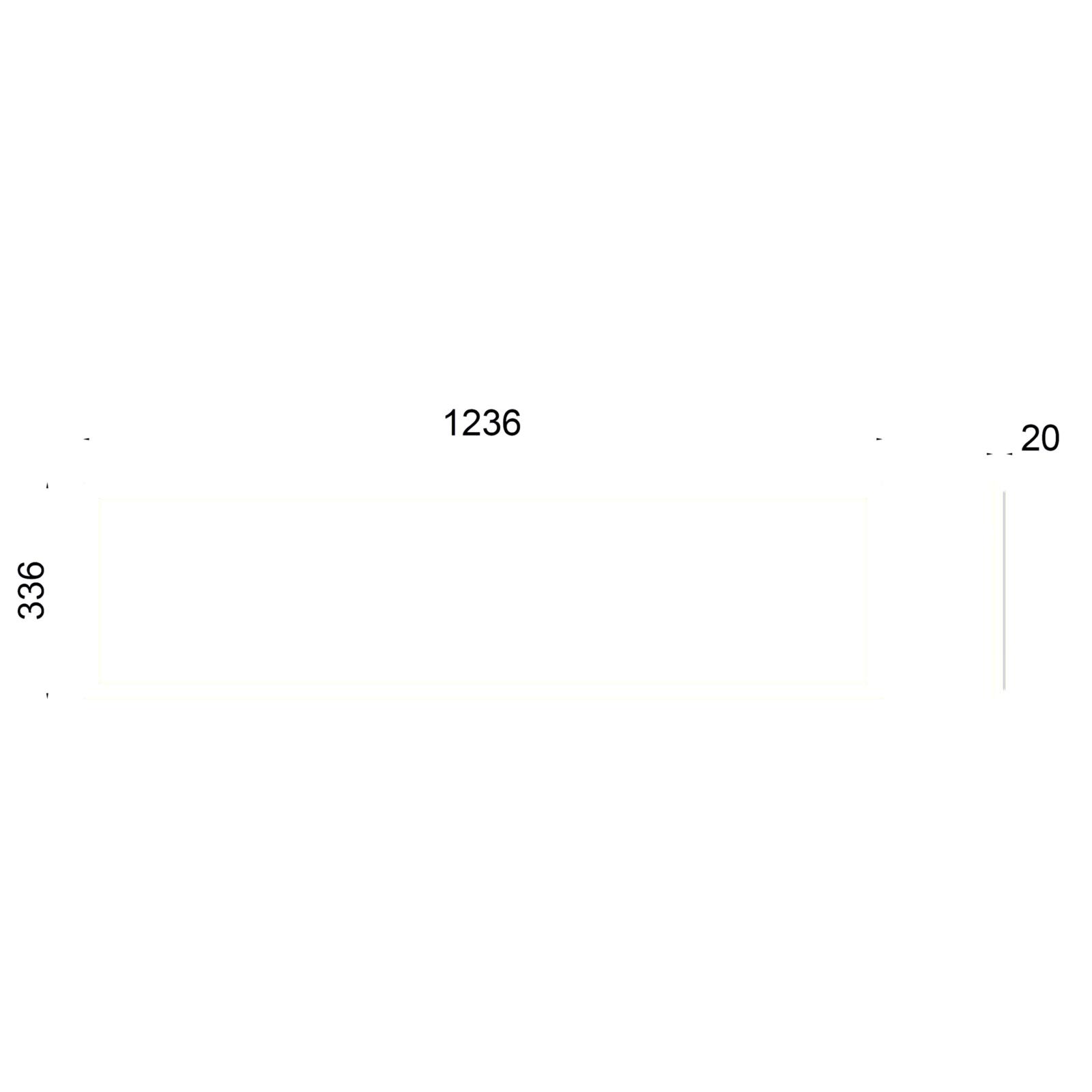 Einbaurahmen 300x1200 für Basic, Pro LED Panels, DekoLight --> ELS-Licht Ihr Spezialist für ...