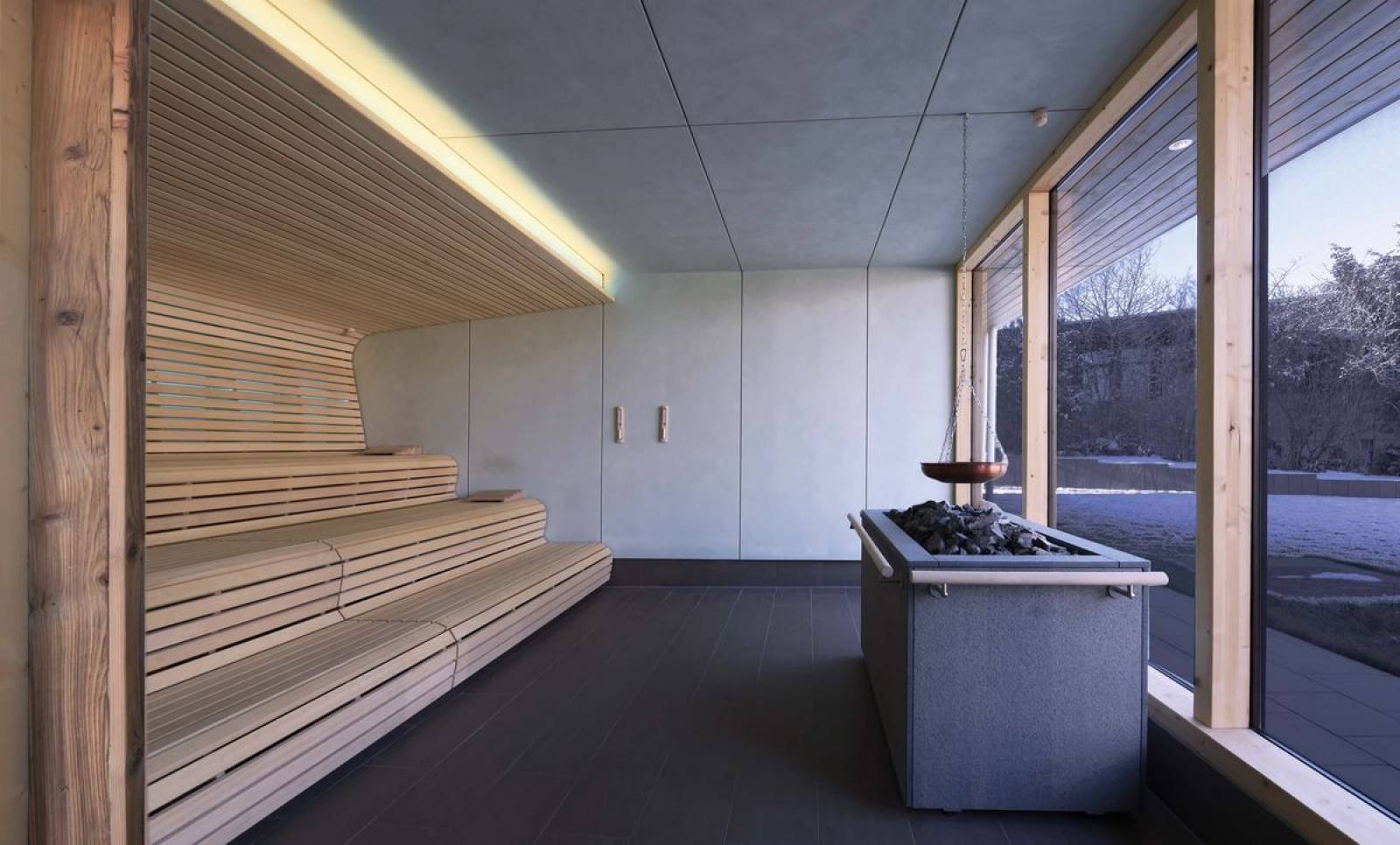 Steifen In Sauna
