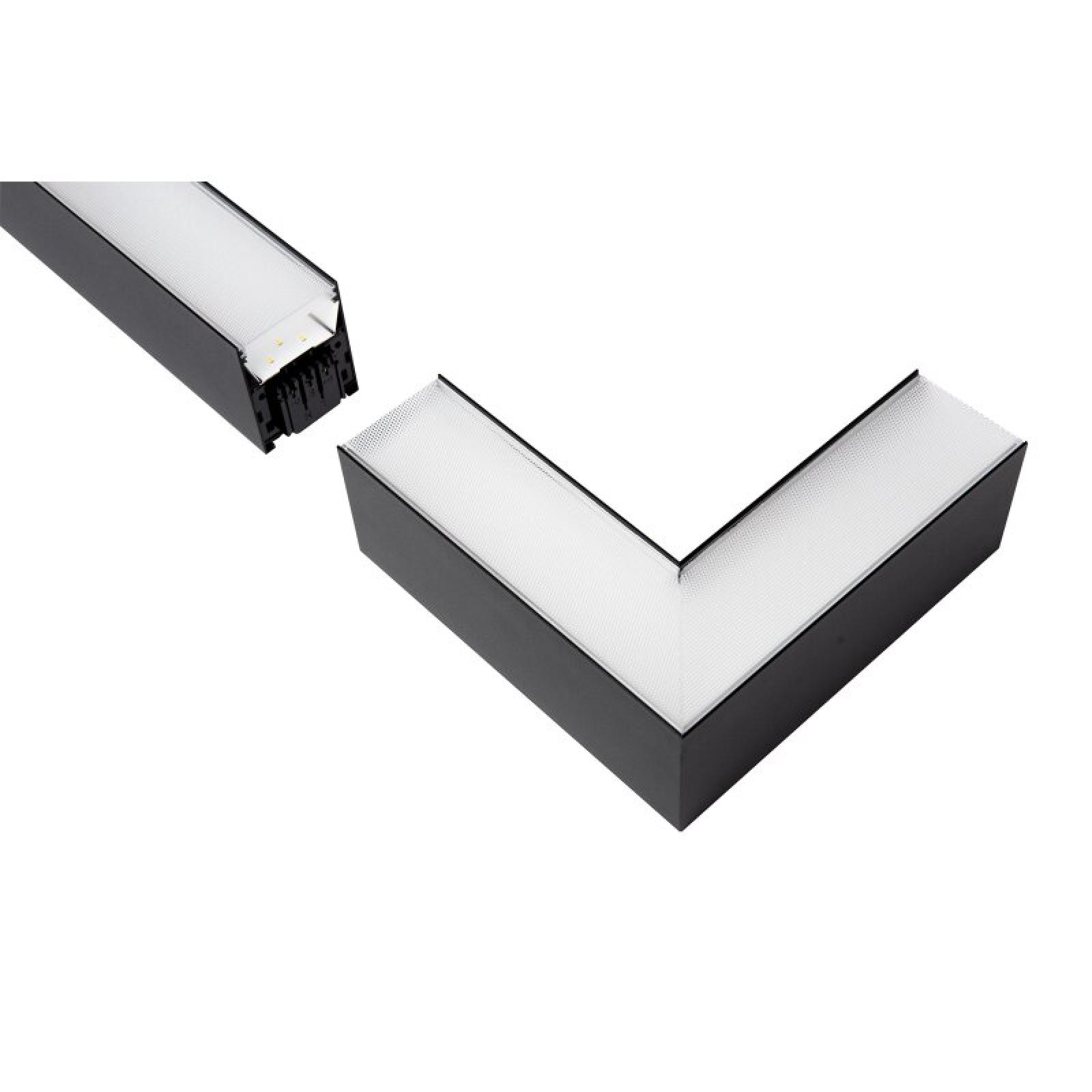 LED Linearleuchte Ecke CONNECT Rechts, 12W 4000K, DALI dimmbar --> ELS ...