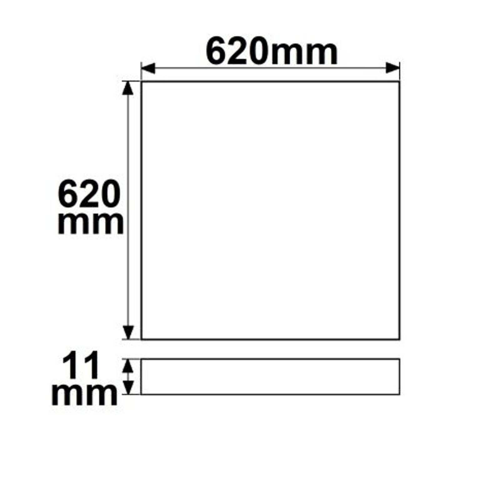LED Panel Frame Deco 625 40W 3000K 3600lm ISOLED