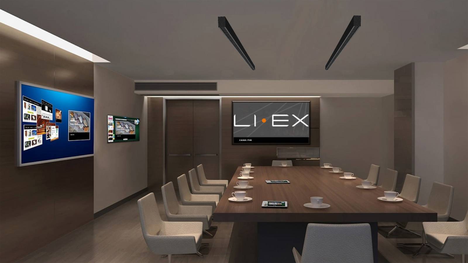 S36-line LED Deckenleuchte weiß 130cm 4000K ELS-LICHT